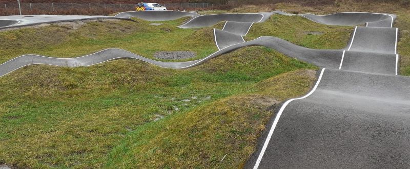 Exciting additions to popular bike track | Hart District Council