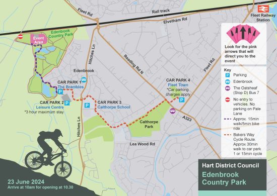 Join us at Edenbrook bike track launch | Hart District Council